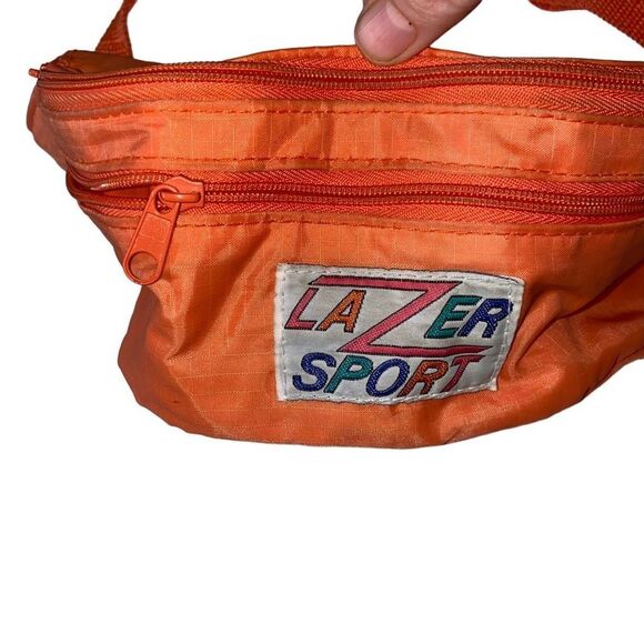 Vintage | Bags | Vintage Lazer Sport Belt Bag Fanny Pack Neons Orange ...
